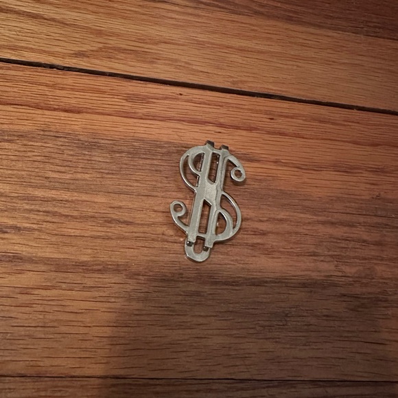 Accessories | Silver Dollar Sign Money Clip | Poshmark